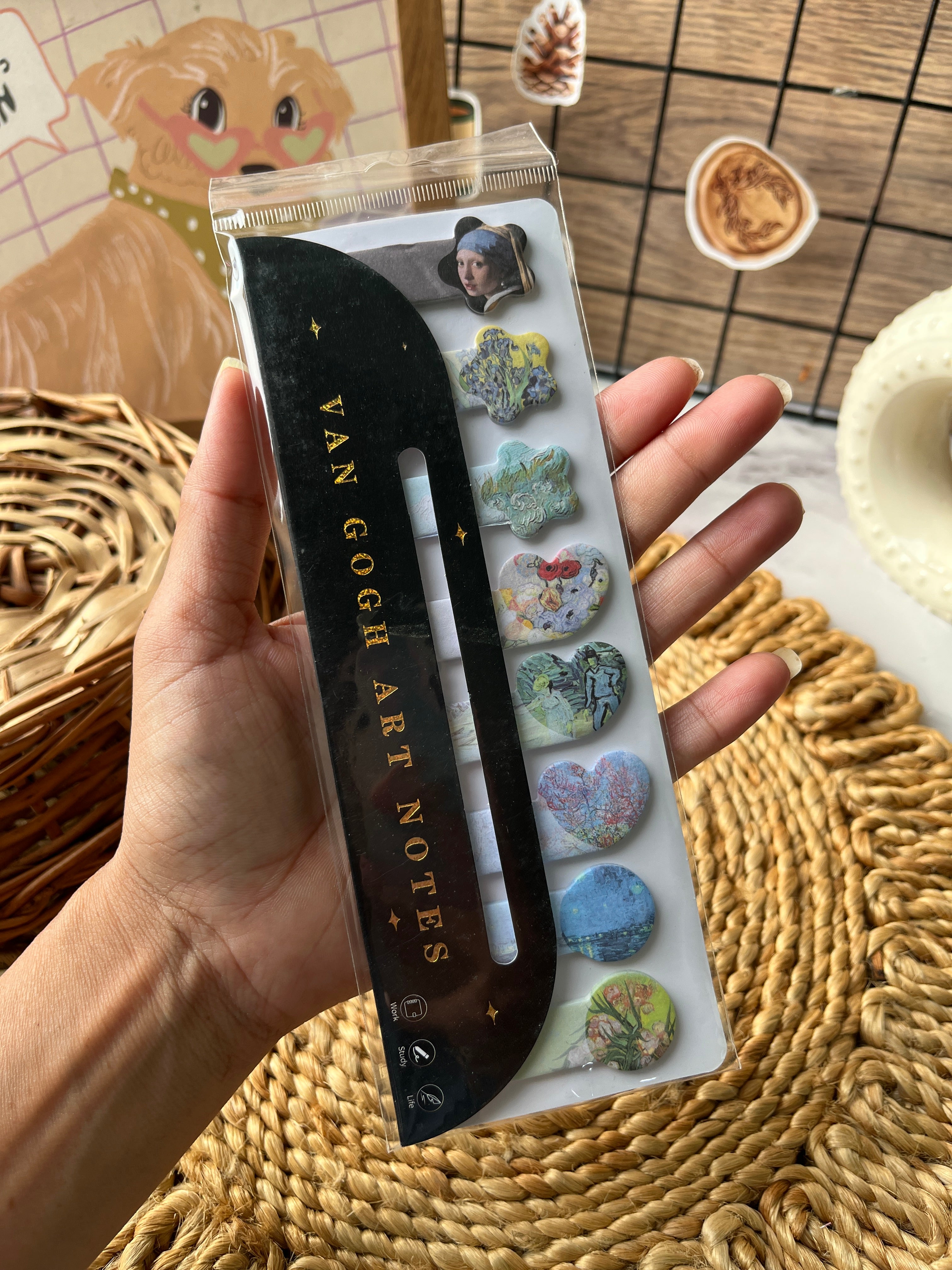 Van Gogh theme sticky notes - variant 02 – SHOP ABC