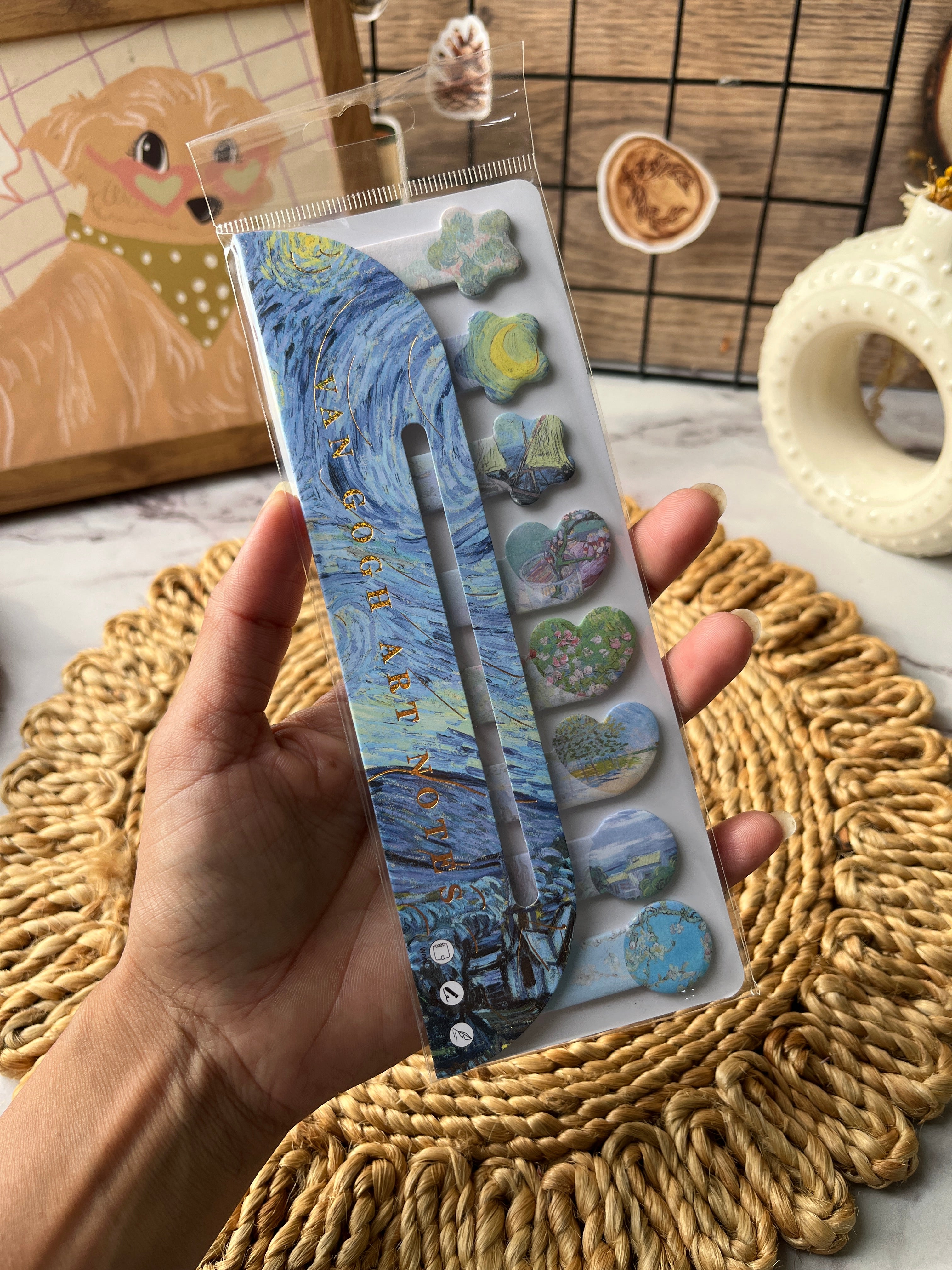 Van Gogh theme sticky notes - variant 01 – SHOP ABC